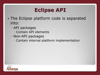 Building Eclipse Plugins | PPT