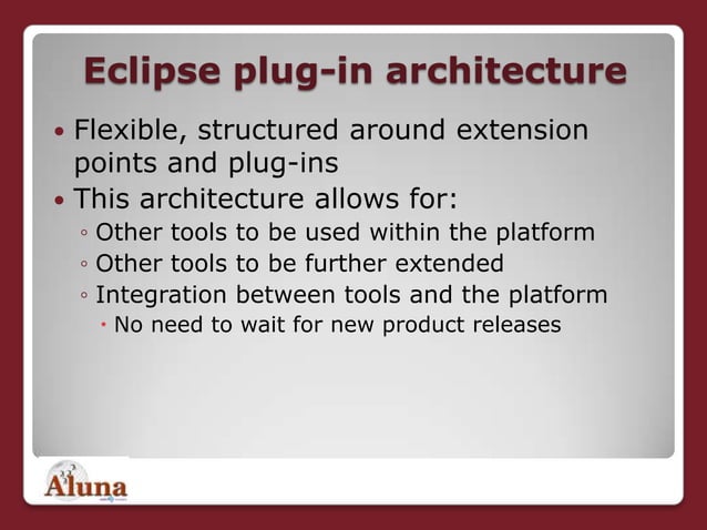 Building Eclipse Plugins | PPT
