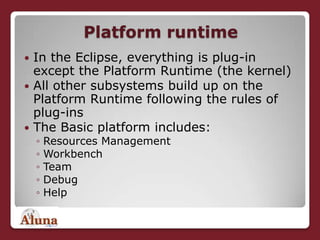 Building Eclipse Plugins | PPT