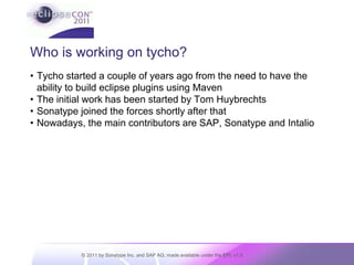 Building Eclipse Plugins with Tycho | PPTX | Operating Systems | Computer Software and Applications