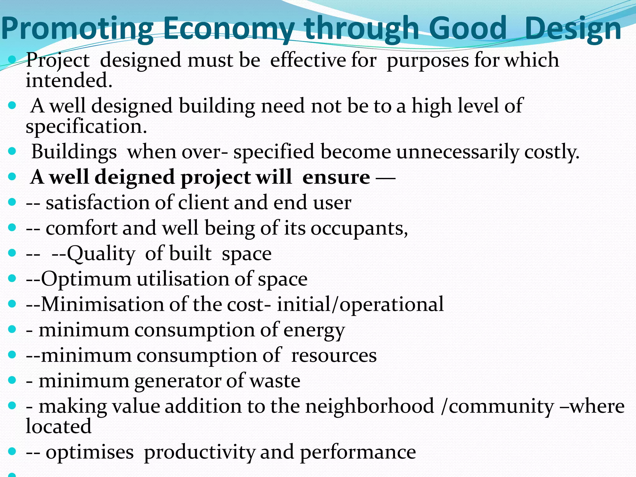 Building Economics | PPTX