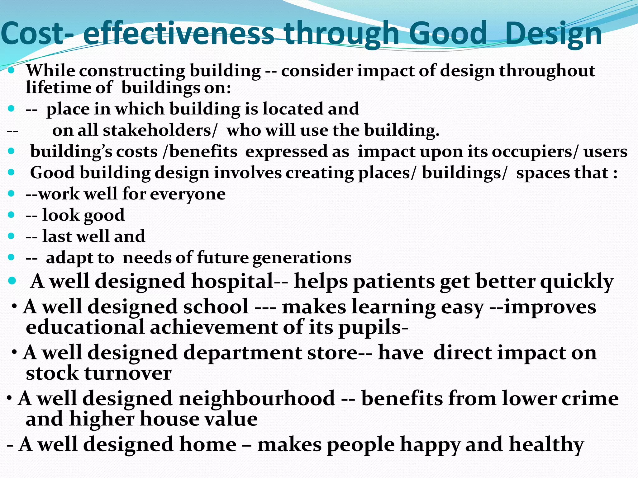 Building Economics | PPTX