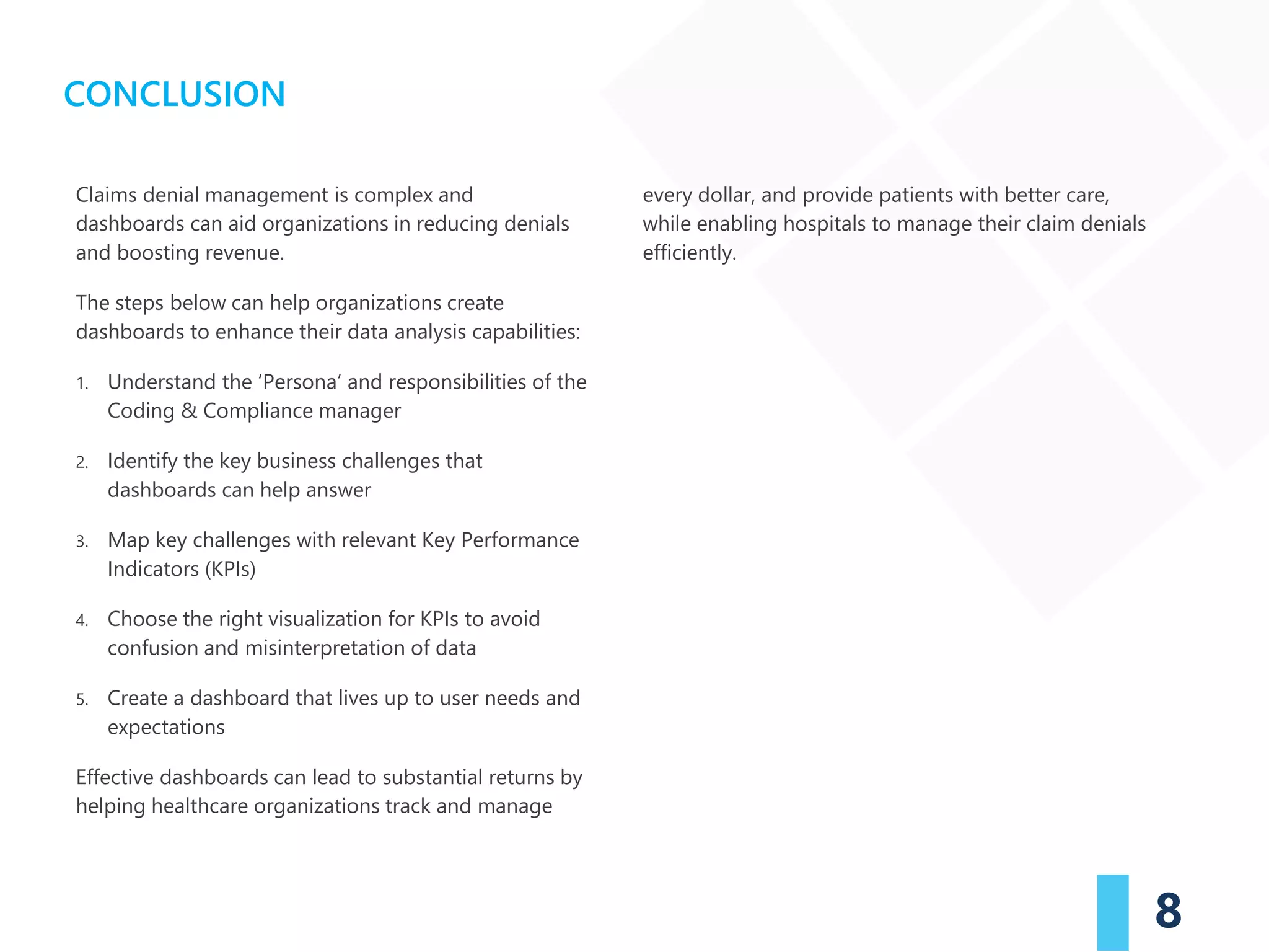 Building Effective Denial Management Dashboards | PDF