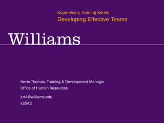 Building effective teams | PPT