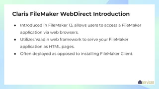 Building Effective Web Portals with Claris FileMaker | PDF