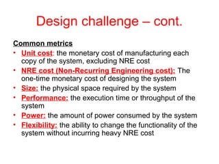 Building embedded systems | PPT | Computing | Technology & Computing
