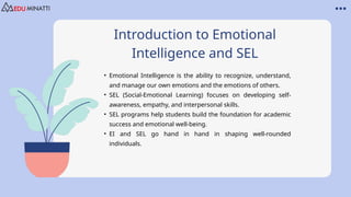Building Emotional Intelligence Through SEL Initiatives. | PPT