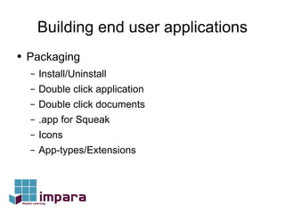 Building end user applications | PPT
