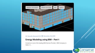 Building Energy Modelling Services | eQuest Energy Simulation Consultant | Conserve Solution ...