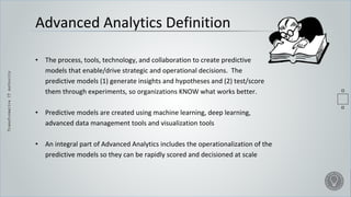 Building enterprise advance analytics platform | PPT | Free Download
