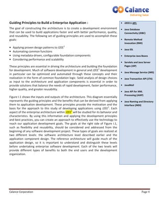 Building Enterprise Application with J2EE | PDF