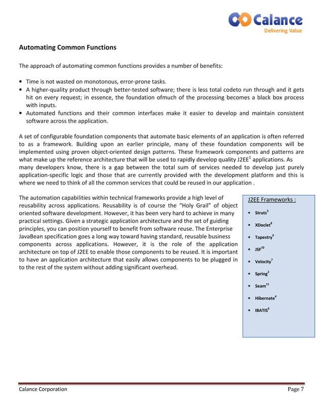 Building Enterprise Application with J2EE | PDF