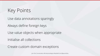 Building Enterprise Apps with ASP.NET Core 2.1 | PPTX