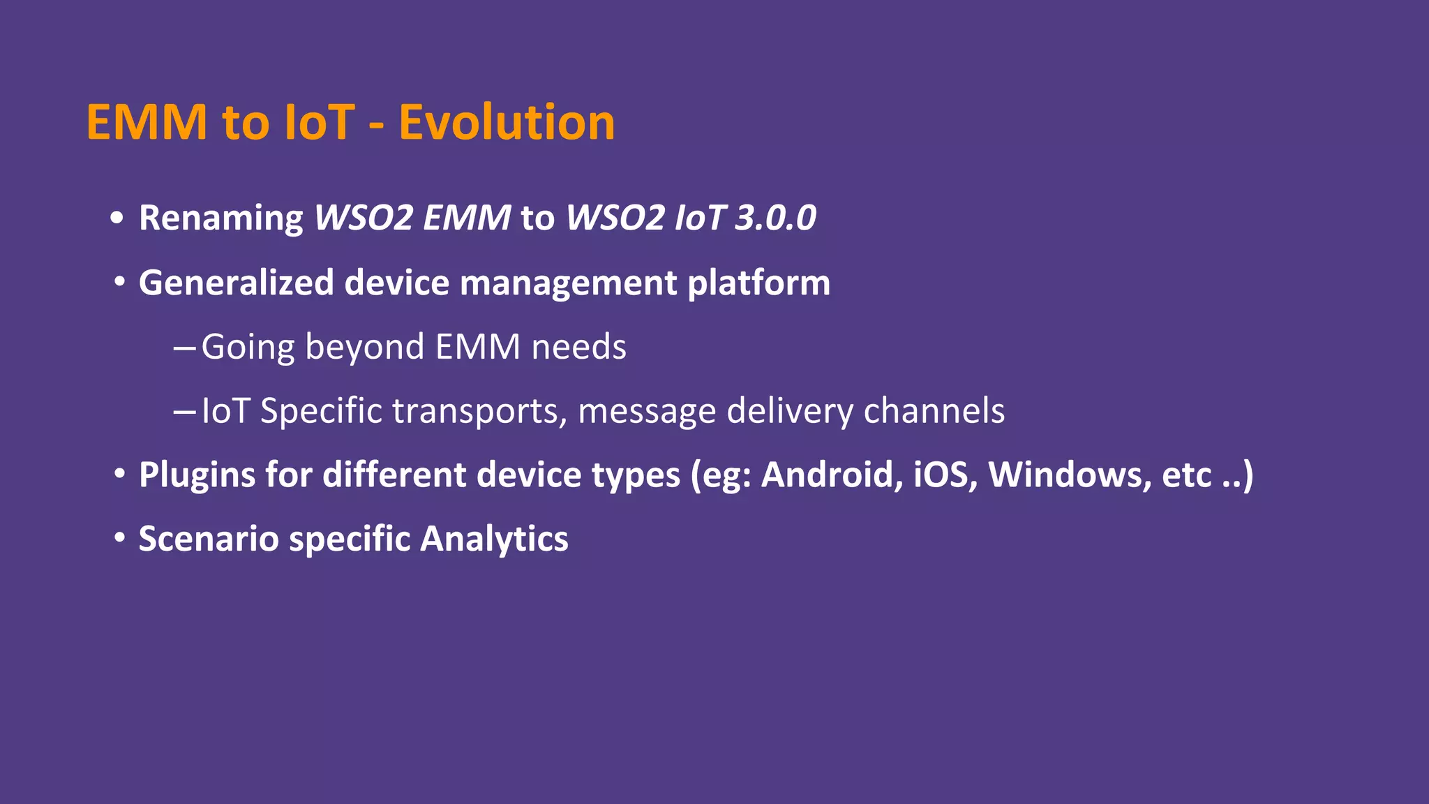 WSO2Con USA 2017: Building Enterprise Grade IoT Architectures for ...