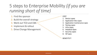 Building Enterprise Mobility Strategy | PPT