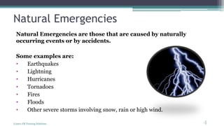 Building evacuations & emergencies | PPTX