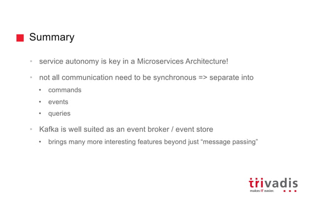 Building Event Driven Microservices With Apache Kafka Ppt 