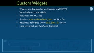 Building Extensions in VSTS and TFS | PPT