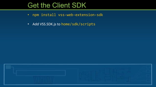 Building Extensions in VSTS and TFS | PPT