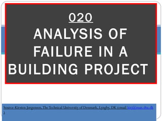Building failure case study | PPT