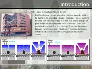 Building Failures and its Causes- Theory of structures | PPTX