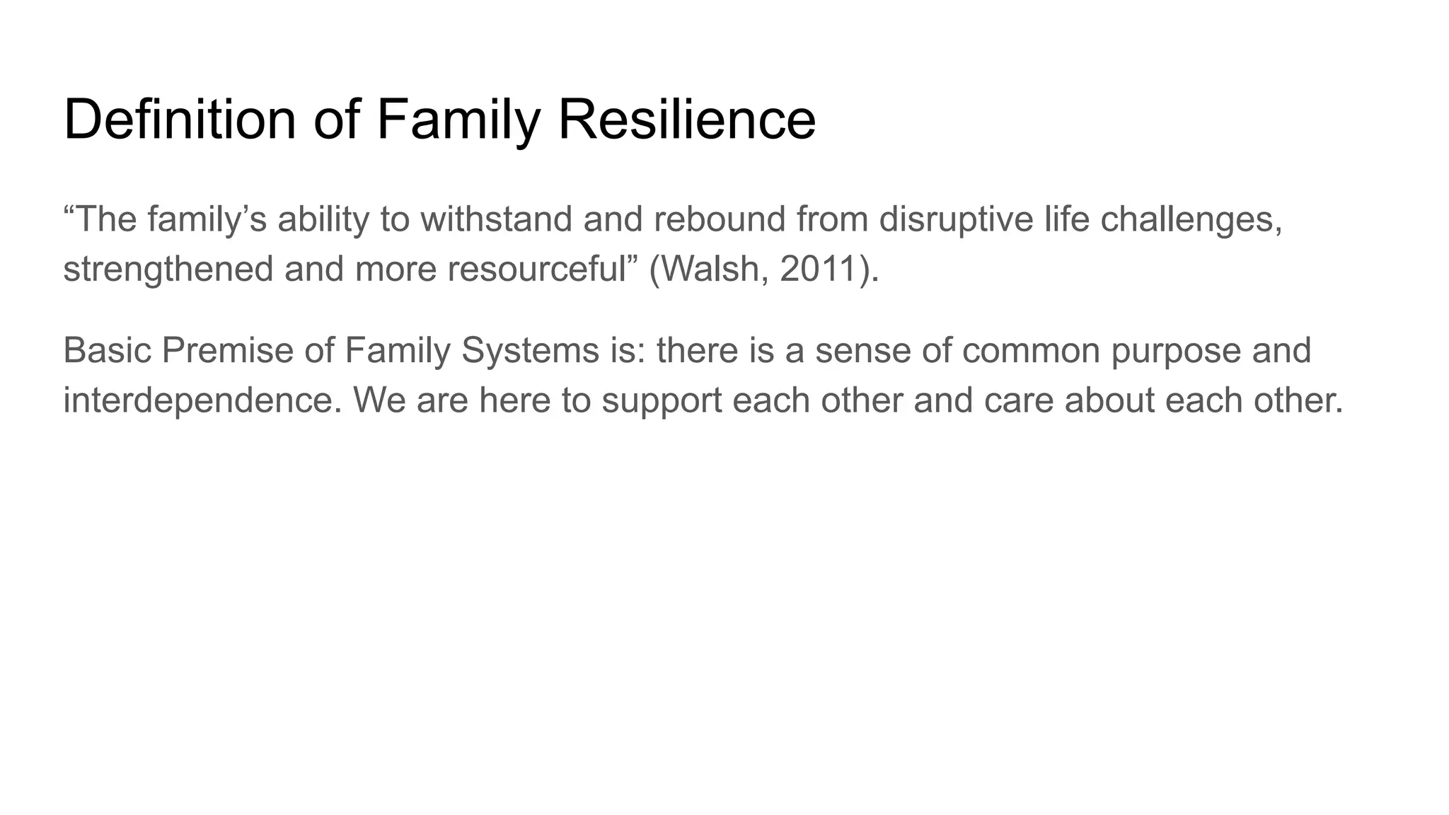 Building family resilience in special needs families | PDF