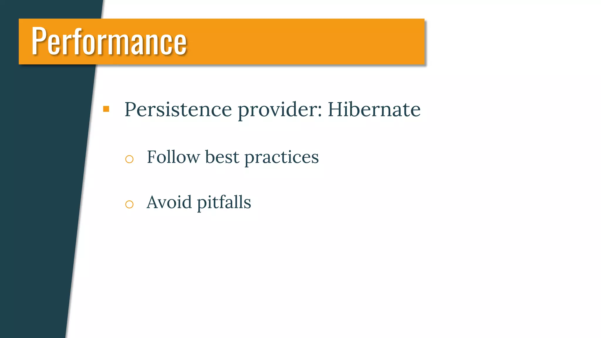 Building Fast and Scalable Persistence Layers with Spring Data JPA | PPT