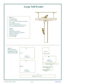 Building Bird Feeders is a Great Pastime | PDF