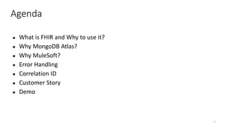 MuleSoft Nashik Meetup#7 - Building FHIR applications in MongoDB using MuleSoft | PPT