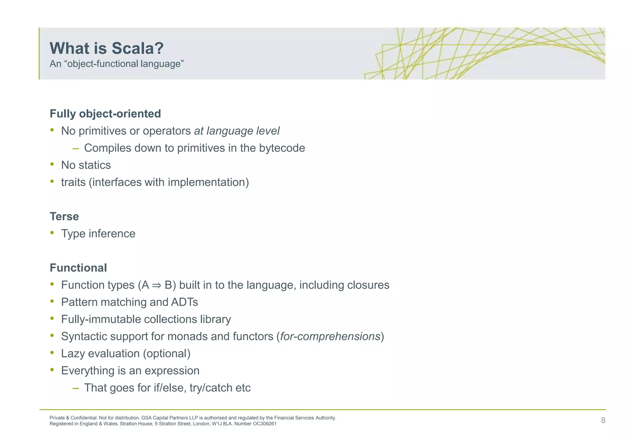 Building financial systems in scala | PPTX