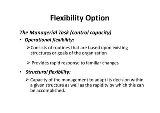 Building flexible organizations for fast moving markets | PPT