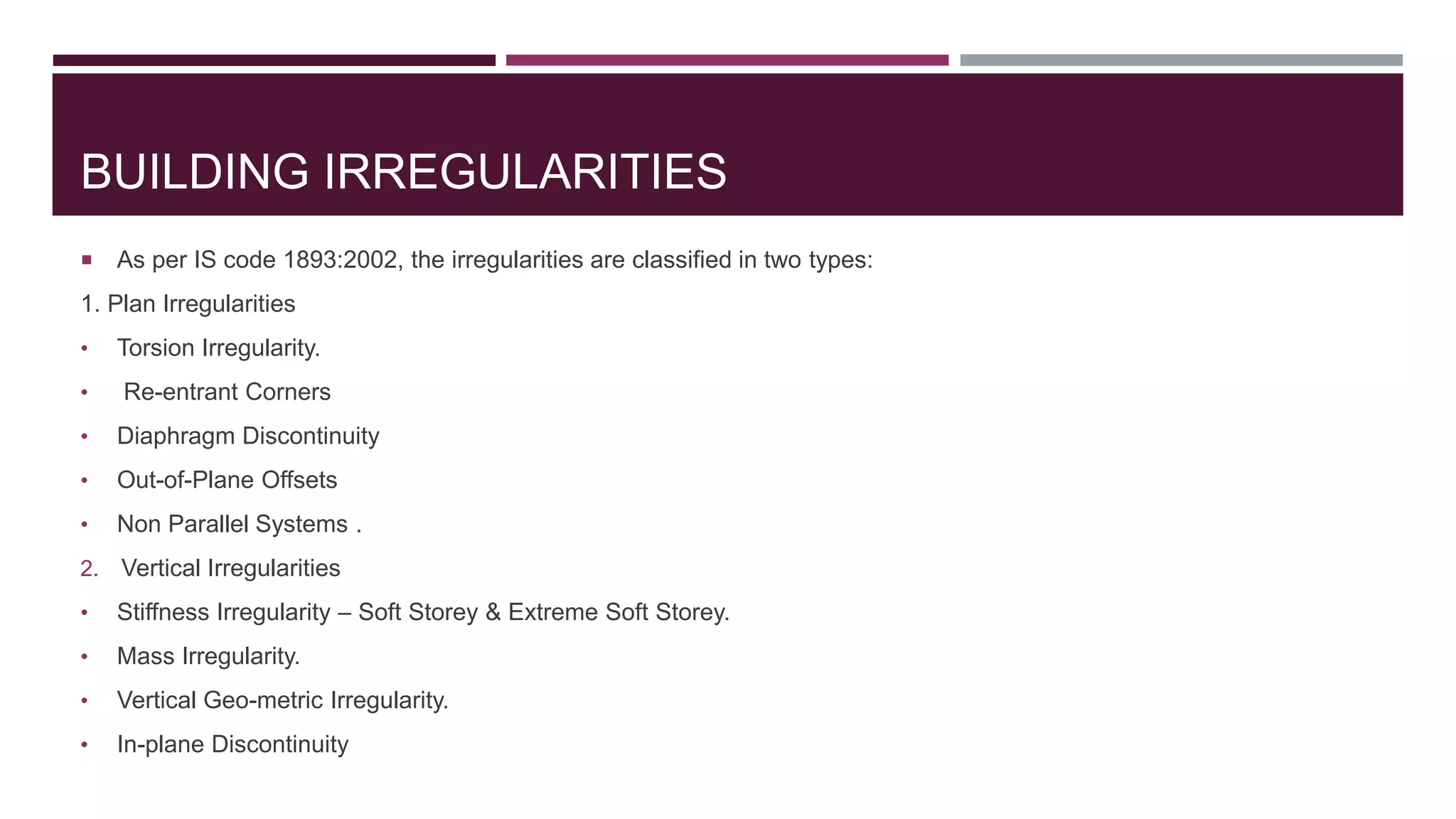 BUILDING FORMS AND ITS IRREGULARITIES.pptx