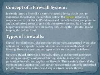 Building Fortified Walls Role of Firewall Safeguarding Your Company.pptx