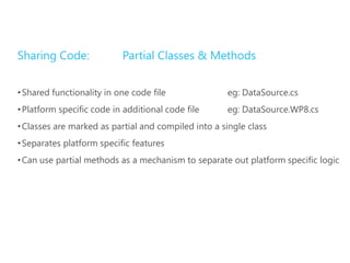 Building apps for WP8 and Win8 | PPT