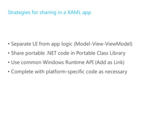 Building apps for WP8 and Win8 | PPTX | Operating Systems | Computer Software and Applications