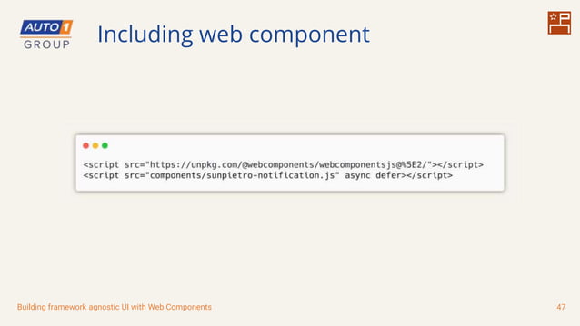 Building Framework Agnostic Ui With Web Components Ppt