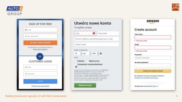 Building Framework Agnostic Ui With Web Components Ppt