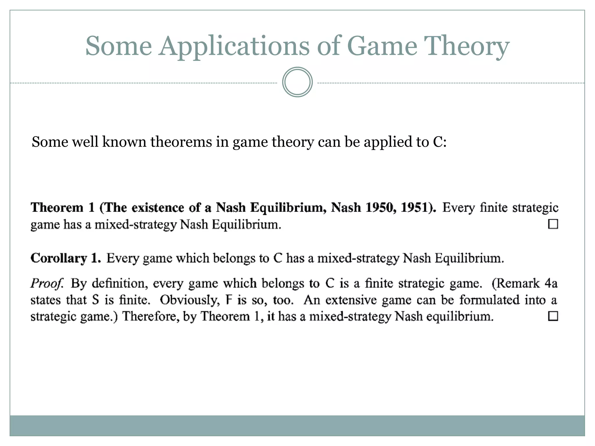Building Game Theoretic Models Of Conversations Ppt