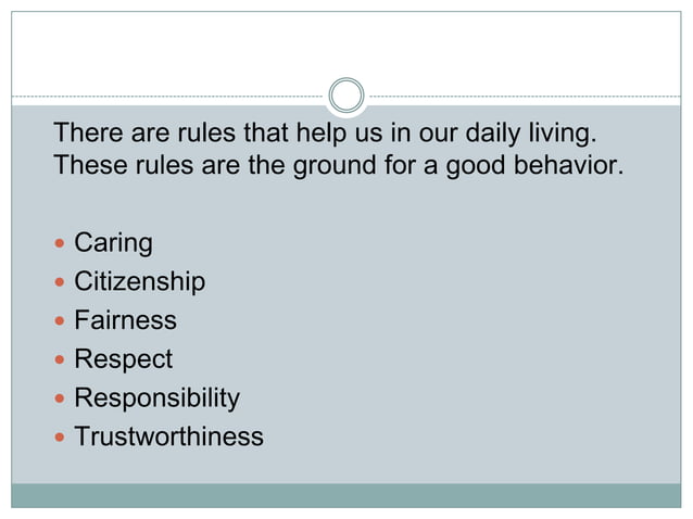 Building good character | PPTX | Family and Relationships