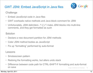 Building GPE: What We Learned | PPT