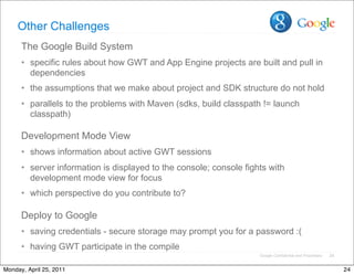 Building GPE: What We Learned | PPT