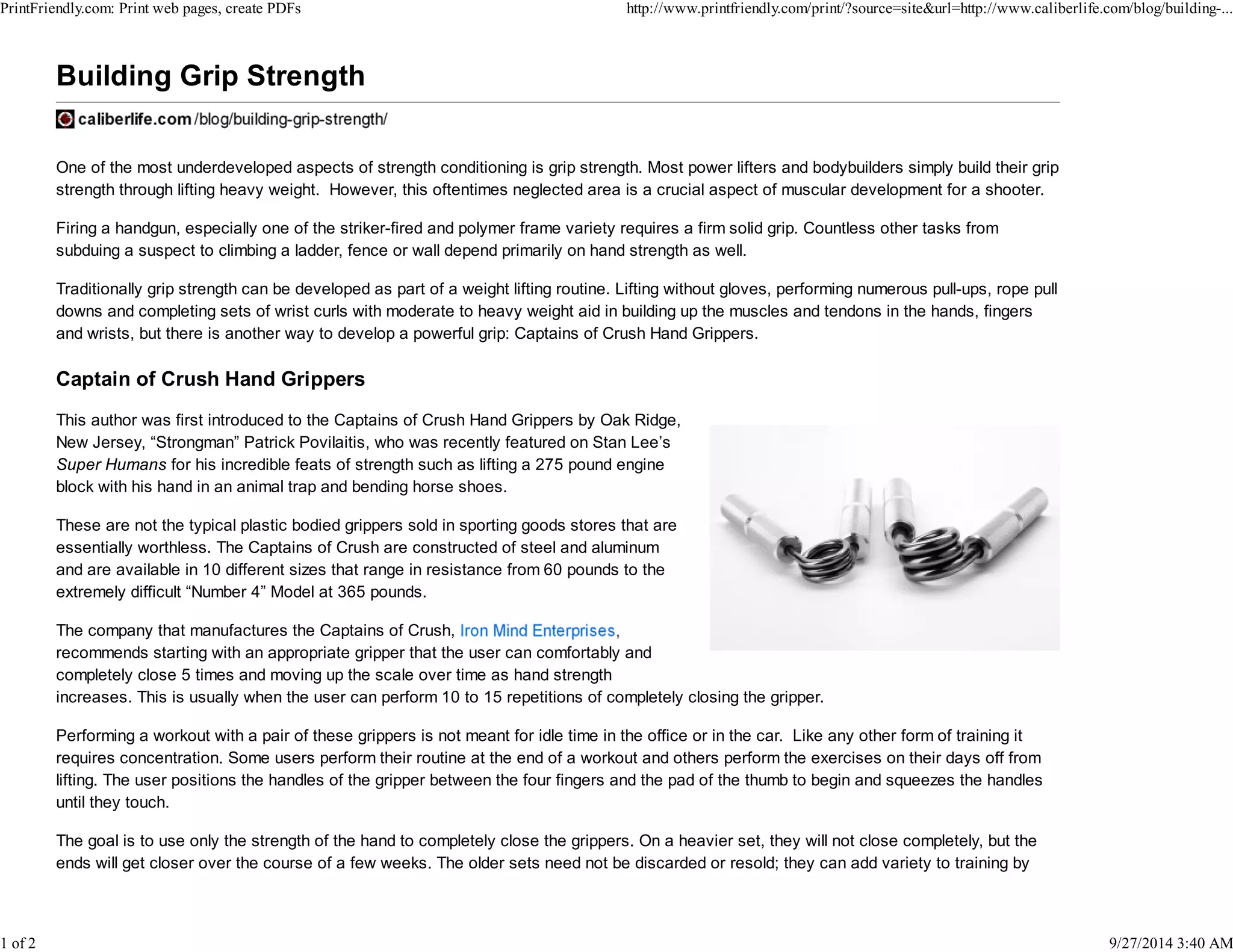 Building grip strength | PDF