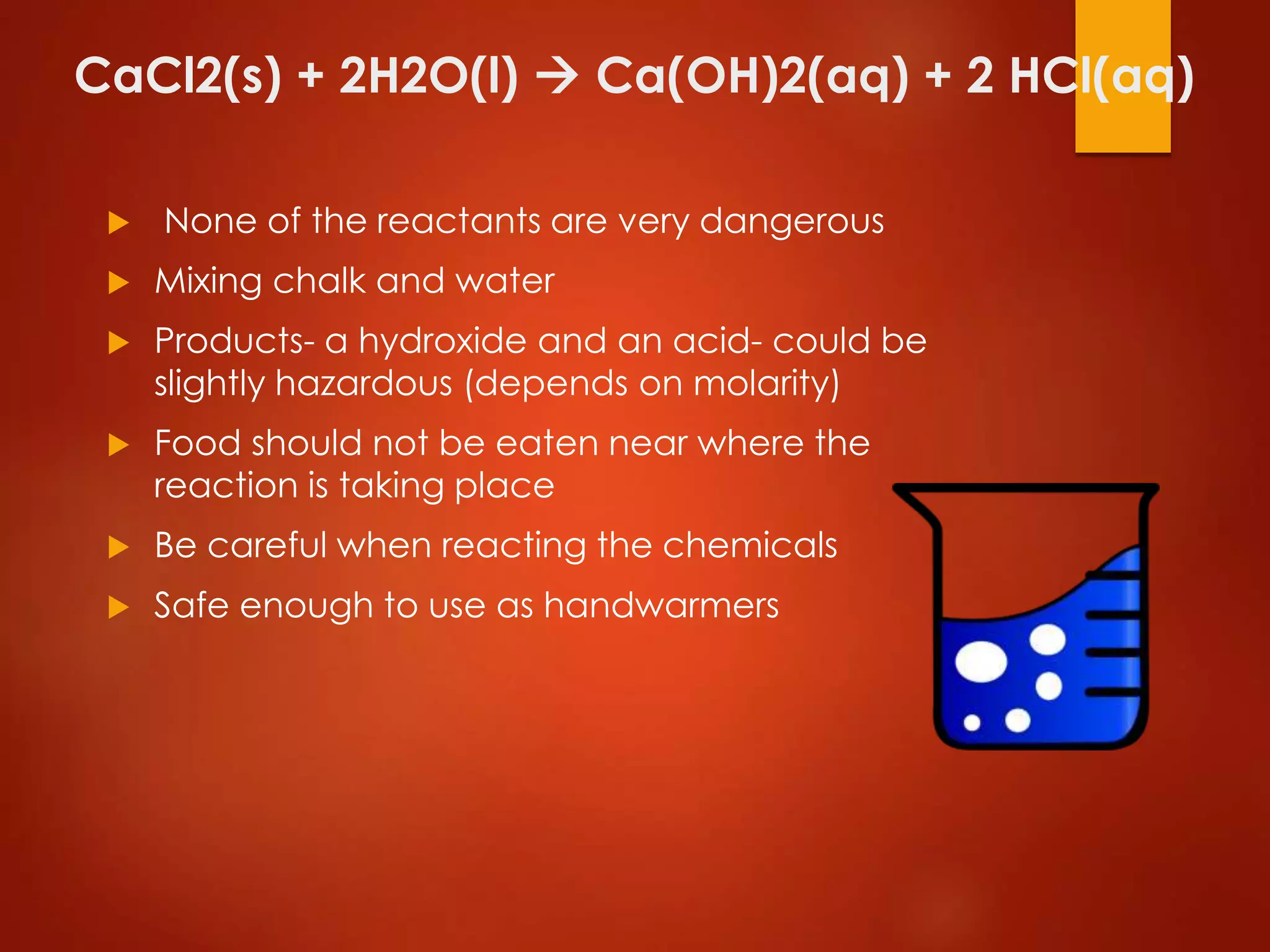 Building handwarmers | PPTX | Chemistry | Science