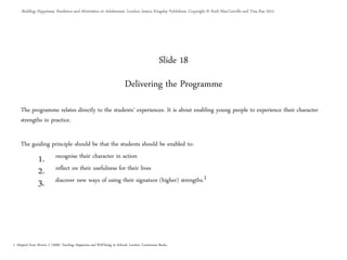 Building happiness resilience_and_motivation_in_adolescents | PDF