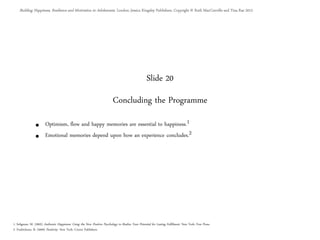 Building happiness resilience_and_motivation_in_adolescents | PDF