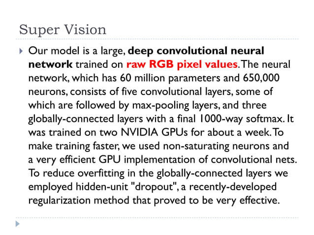 Building High-level Features Using Large Scale Unsupervised Learning | PPT