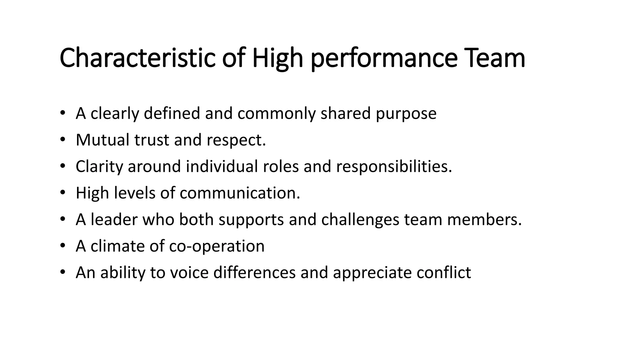 Building high performance team | PPTX