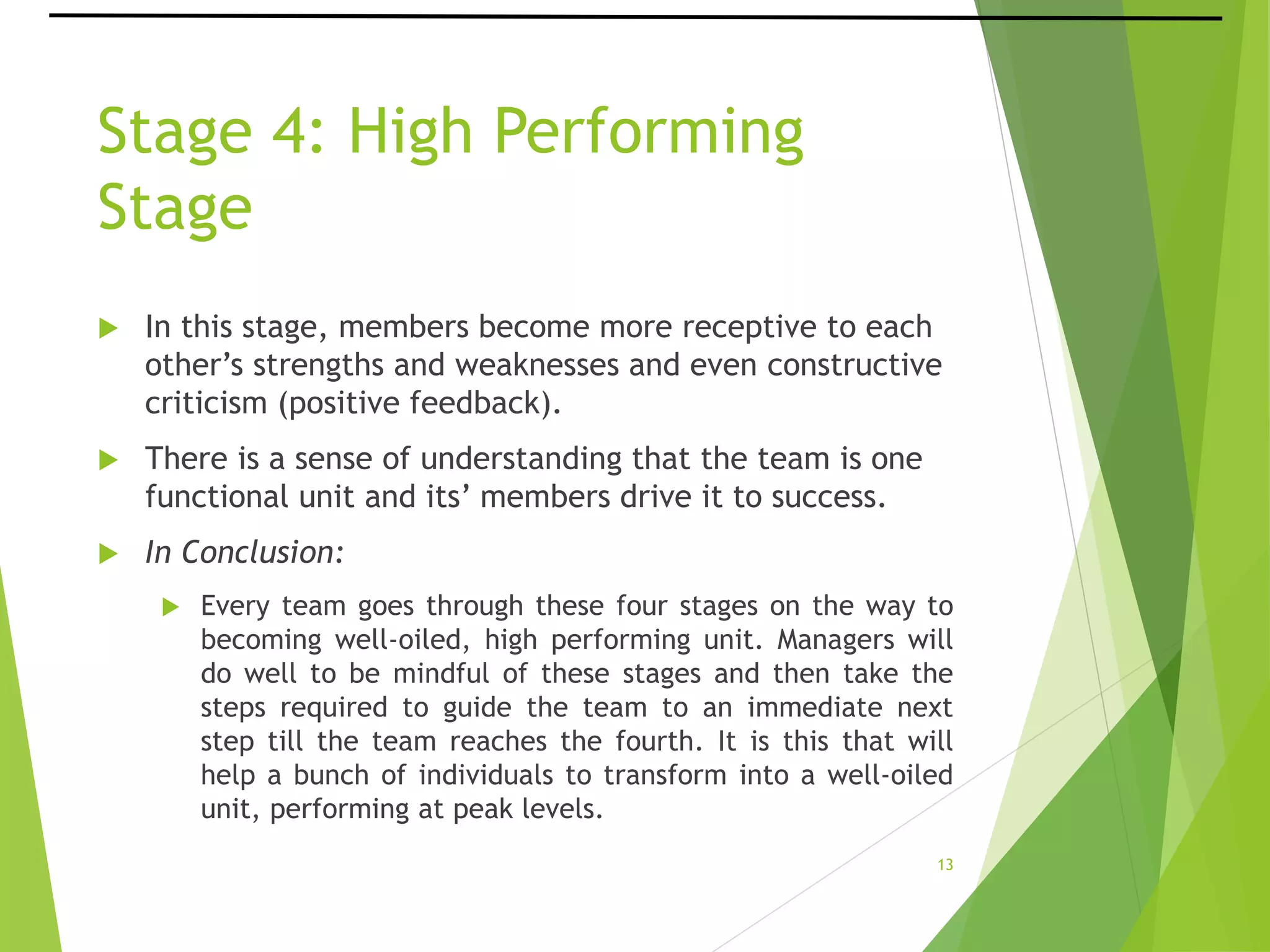 Building high performance teams | PPTX