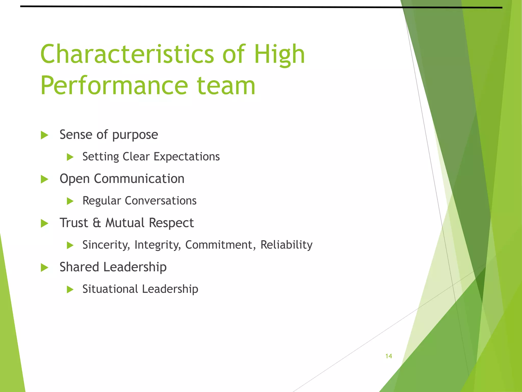 Building high performance teams | PPTX