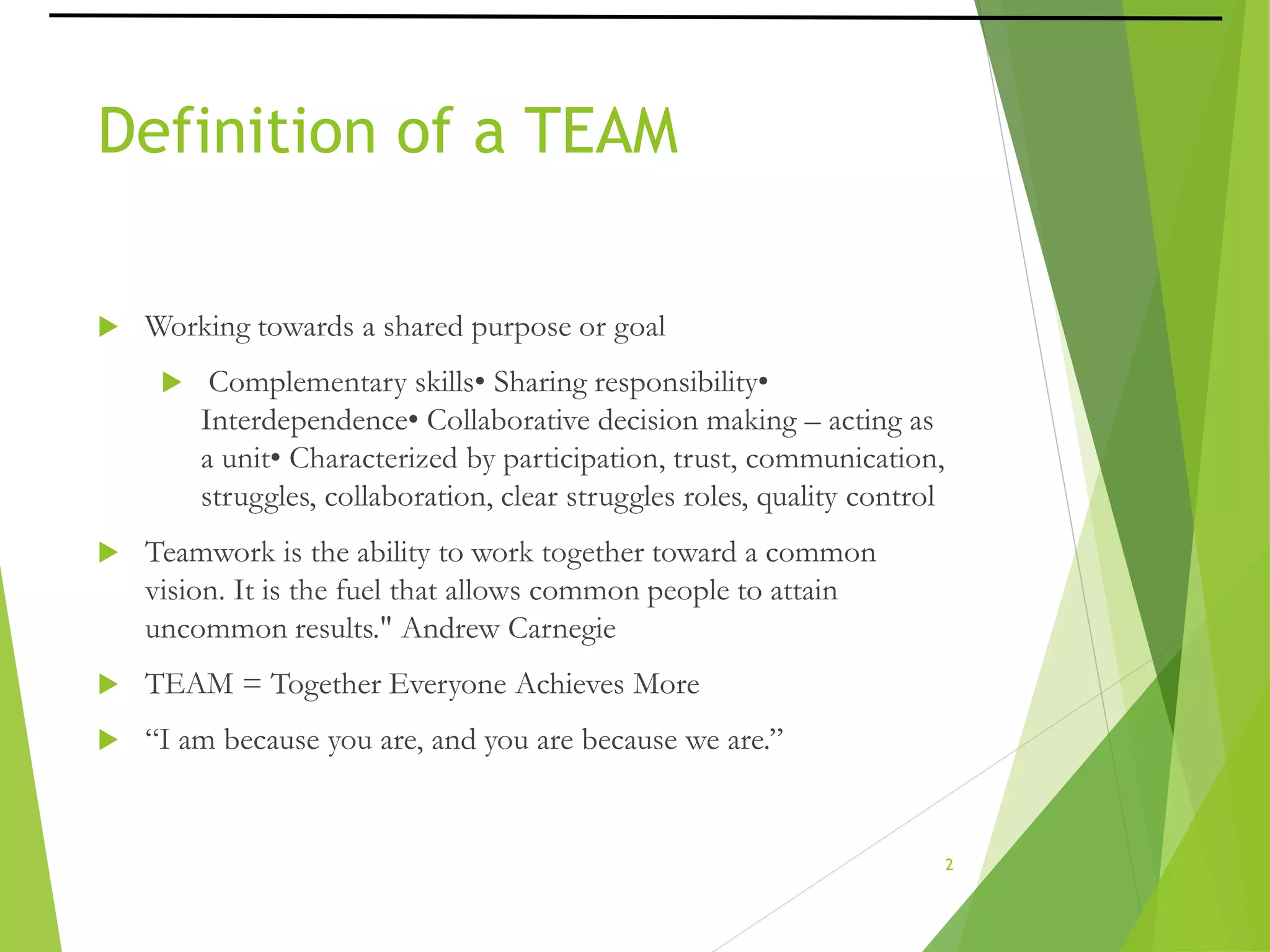 Building high performance teams | PPTX